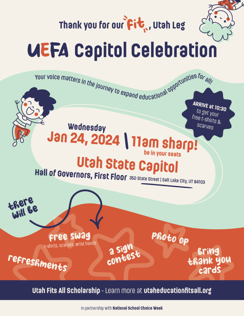 UEFA Day on the Hill - Utah Education Fits All