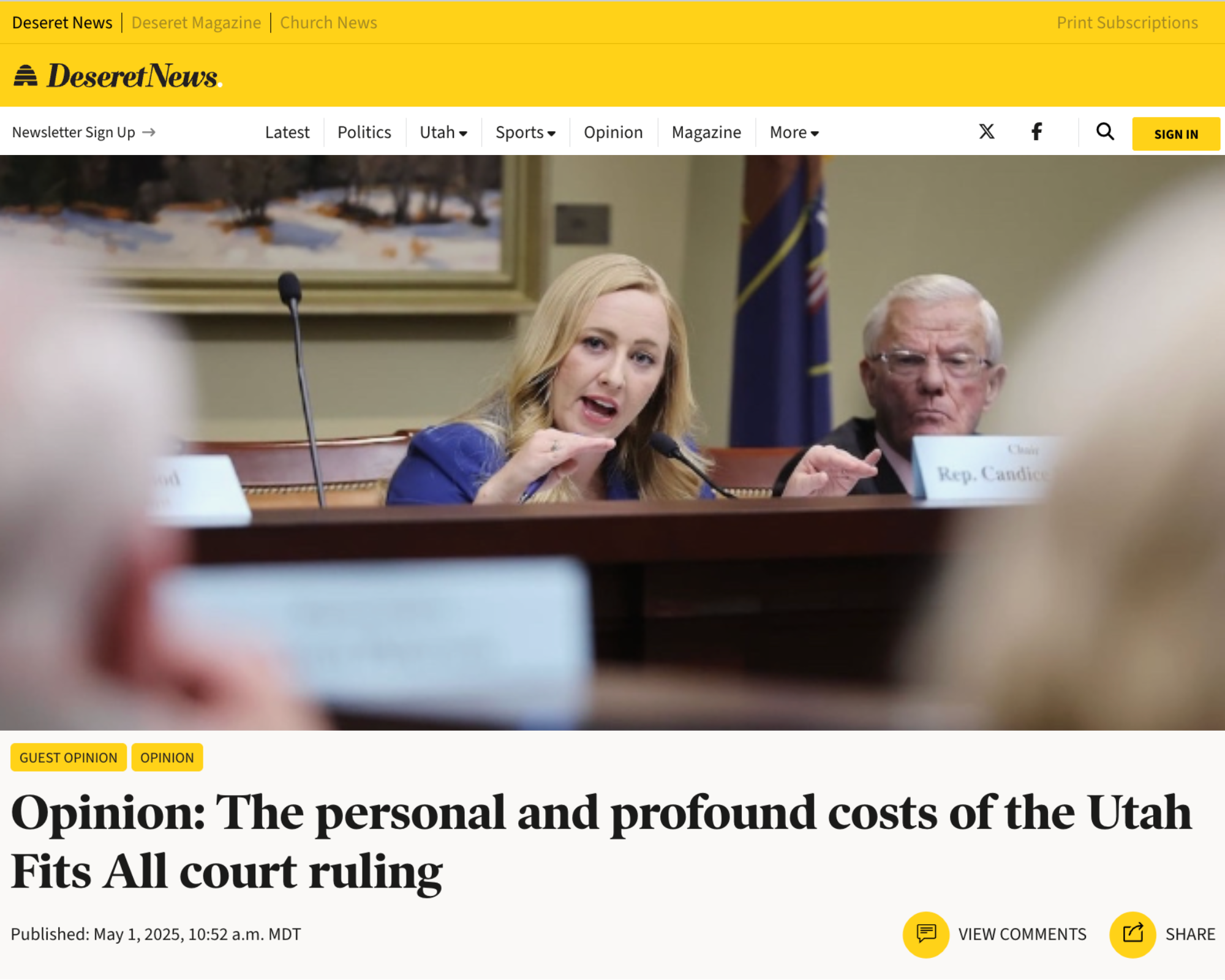 Be Informed - Utah Education Fits All